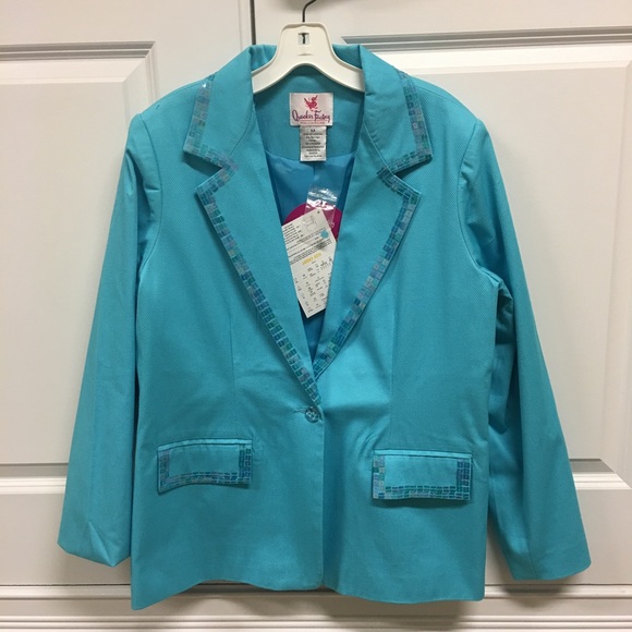 Quacker Factory | Jackets & Coats | Quaker Factory Blazerjacket Nwt ...